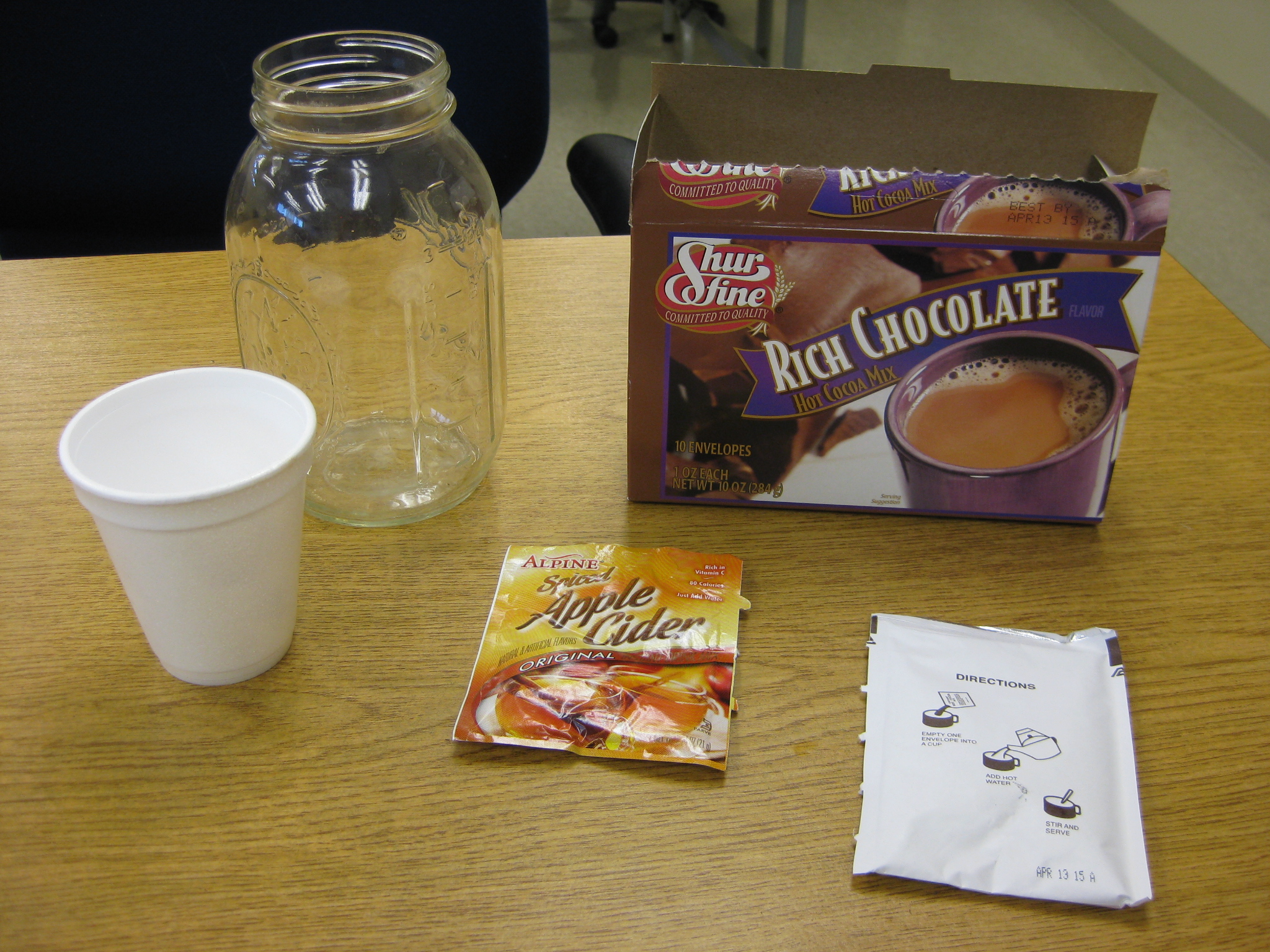 Molarity and Hot Chocolate